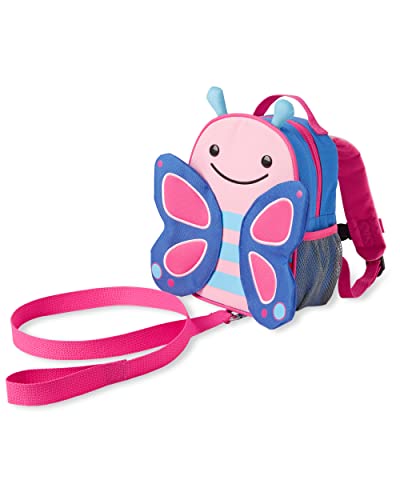 Skip Hop Toddler Backpack Leash, Zoo, Butterfly