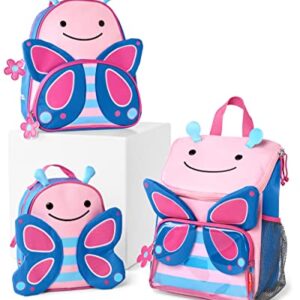 Skip Hop Toddler Backpack Leash, Zoo, Butterfly