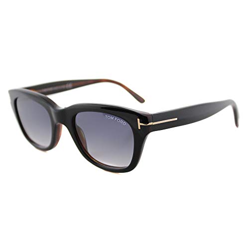 Tom Ford Snowdon Sunglasses Black Havana - FT0237 05B 50 FT0237 05B 50, Black on Dark Havana, 50-20-145