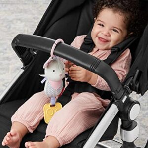 Skip Hop Bandana Buddies Baby Activity Chime & Teether Stroller Toy, Mouse