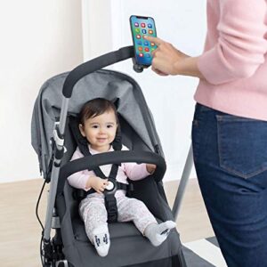 Skip Hop Universal Stroller Phone Holder, Stroll & Connect, Grey