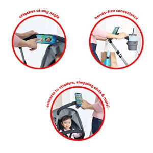 Skip Hop Universal Stroller Phone Holder, Stroll & Connect, Grey