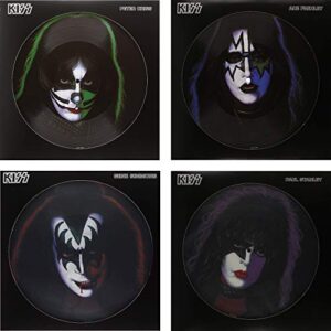 peter criss – ace frehley – gene simmons – paul stanley – kiss 4 vinyl lp album bundling – 180 gram