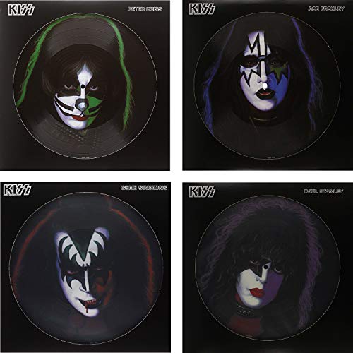 Peter Criss - Ace Frehley - Gene Simmons - Paul Stanley - Kiss 4 Vinyl LP Album Bundling - 180 Gram