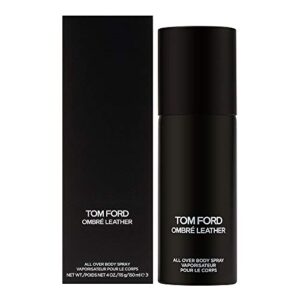 tom ford ombre leather all over body spray, patchouli, cardamom, clear, patchouli, cardamom, 4 oz