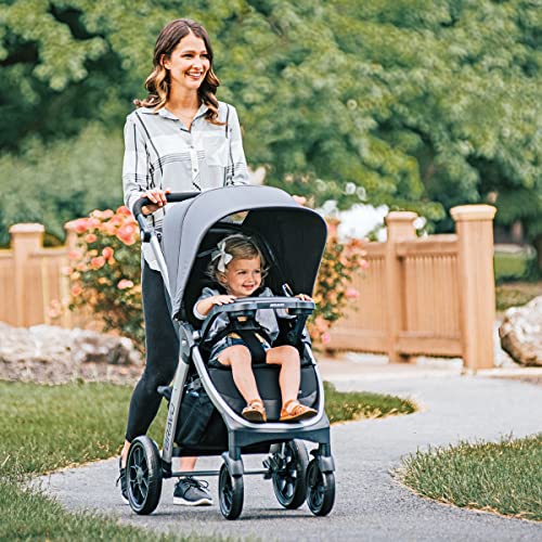 Chicco Bravo Quick-Fold Stroller - Black | Black