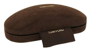 tom ford medium dark brown sunglass case