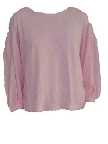 Old Navy Tee Shirt Puff Sleeves Pink