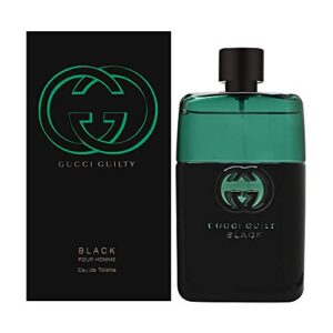 gucci guilty black by gucci for men 3.0 oz eau de toilette spray