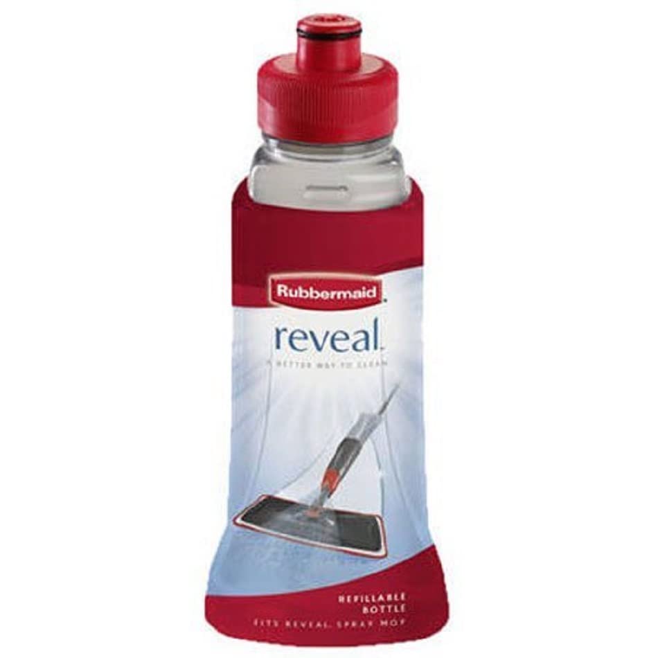 Rubbermaid Reveal Spray Mop Replacement Bottle, Leak Free, Refillable Bottle for Mopping Cleaning on Multi-Purpose Surface