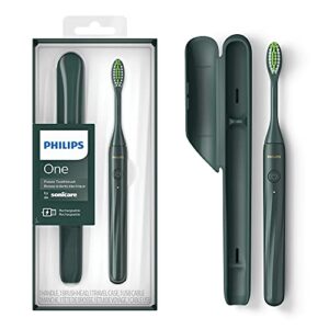 philips one by sonicare rechargeable toothbrush, sage, hy1200/08