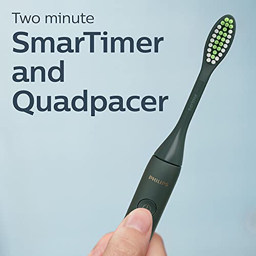 Philips One by Sonicare Rechargeable Toothbrush, Sage, HY1200/08