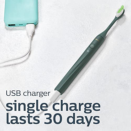 Philips One by Sonicare Rechargeable Toothbrush, Sage, HY1200/08