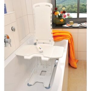 Drive Bellavita Lightweight Reclining Bath Lift with White Covers