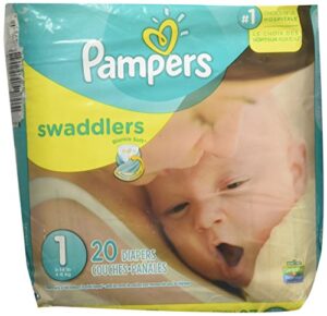 pamper swaddler size 1 20 diapers