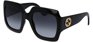 gucci gg0053sn – 001 sunglass woman acetate 54mm