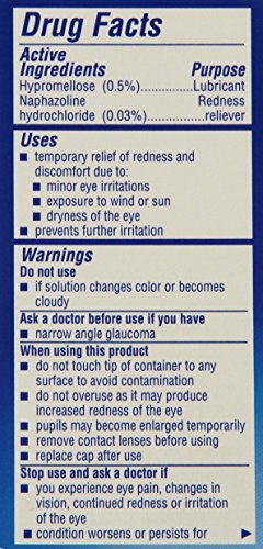 Bausch & Lomb Advanced Eye Relief Maximum Redness Reliver, 0.5 Fl Oz (Pack of 6)