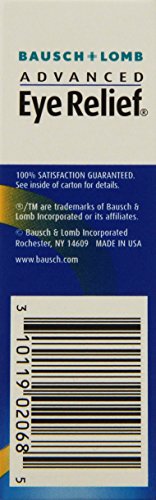 Bausch & Lomb Advanced Eye Relief Maximum Redness Reliver, 0.5 Fl Oz (Pack of 6)