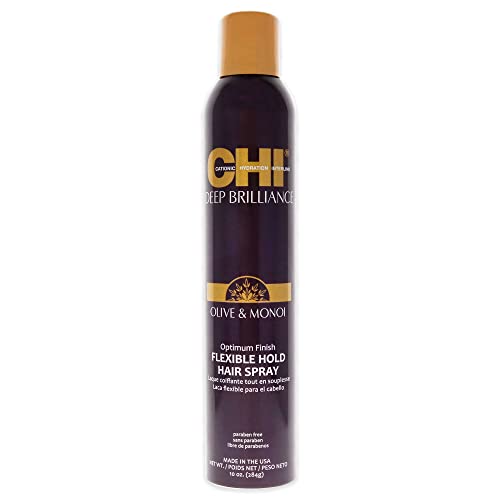 CHI Deep Brilliance Flexible Hold Spray, 10 oz