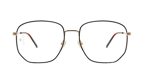 Gucci GG0396O Sophisticated 80's Octagonal Eyeglasses 56mm