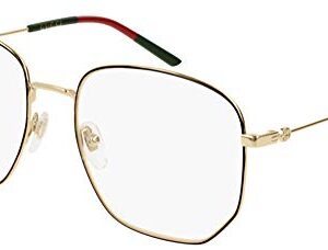 Gucci GG0396O Sophisticated 80's Octagonal Eyeglasses 56mm