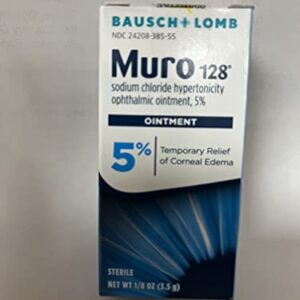 Muro 128 Bausch and Lomb 5 % Ointment, 0.12 Ounce