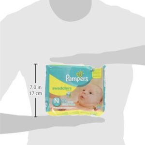 Pampers Swaddlers Diapers, Newborn (Up to 10 lbs.), 20 Count