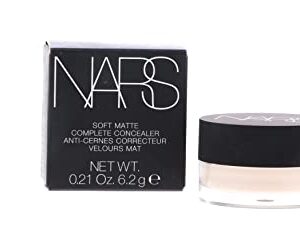 NARS Soft Matte Complete Concealer Chantilly - for fair skin with neutral undertones, Natural, 0.21 Ounce (Pack of 1), C-NA-062-03