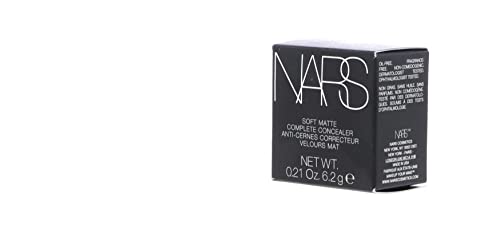 NARS Soft Matte Complete Concealer Chantilly - for fair skin with neutral undertones, Natural, 0.21 Ounce (Pack of 1), C-NA-062-03