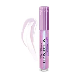 Too Faced Lip Injection Maximum Plump Extra Strength Lip Plumper Gloss .14 oz. (Blueberry Buzz)