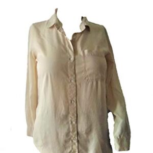 Old Navy Long Sleeve Shirt Tencil Beige