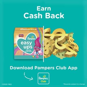 Pampers Easy Ups Training Underwear Girls, 5T-6T Size 7 Diapers, 84 Count (Packaging & Prints May Vary)