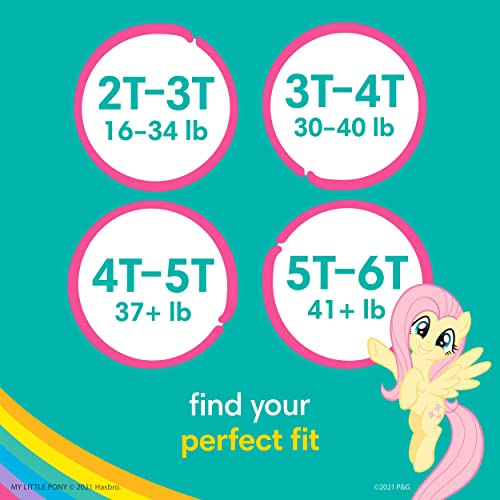 Pampers Easy Ups Training Underwear Girls, 5T-6T Size 7 Diapers, 84 Count (Packaging & Prints May Vary)