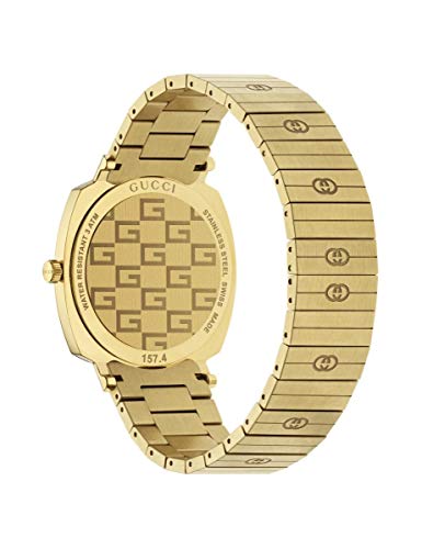 Gucci Gucci Grip Gold Dial/Gold Bracelet One Size