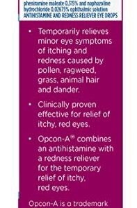 Allergy Eye Drops by Bausch & Lomb, for Itch & Redness Relief, 15 mL (Pack of 2), Packaging May Vary