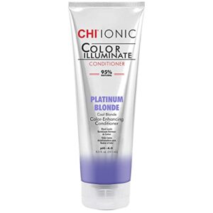 chi ionic color illuminate conditioners – 95% natural. sulfate, paraben and gluten free – 8.5 oz