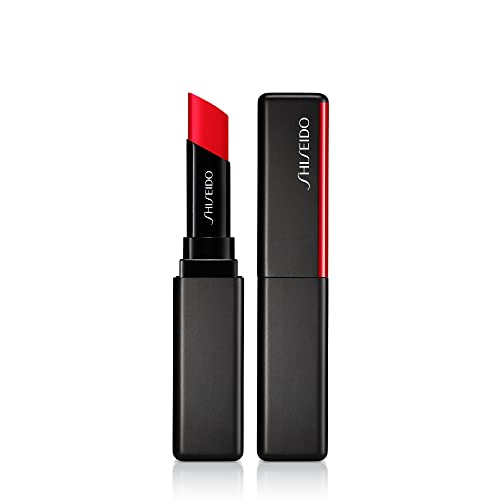 Shiseido VisionAiry Gel Lipstick, Volcanic 218 - Long-Lasting, Full Coverage Formula - Triple Gel Technology for High-Impact, Weightless Color