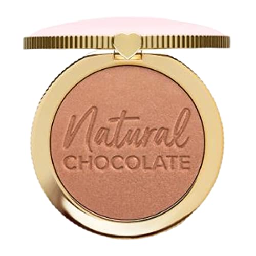 Too Faced Chocolate Soleil Natural Chocolate Cocoa Infused Healthy Glow Bronzer - Golden Cocoa (Light Golden Bronze)