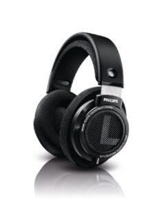 philips shp9500 hifi precision stereo over-ear headphones (black)