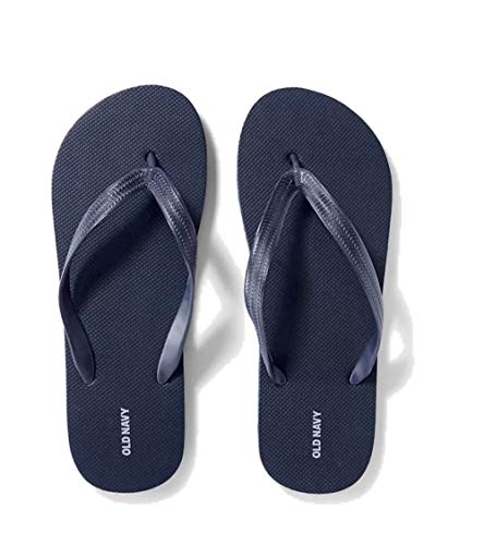 OLD NAVY Flip Flop Sandals, Great for Beach or Casual Wear (10-11, Blue)