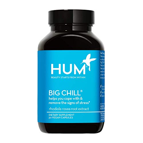 HUM Big Chill - Calming Supplements for Adults with 500mg of Rhodiola Rosea for Stress Relief & Mood Support - Rhodiola Supplement Balances Adrenal Health for Improved Stress Response (30 Capsules)