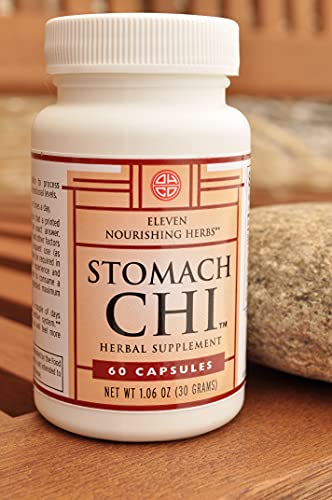 OHCO Stomach Chi - Chinese Herbal Supplement for Digestive Health - Strengthen & Restore Digestive System & Improve Function to Aid Stomach Relief - Natural Digestive Support - 60 Capsules