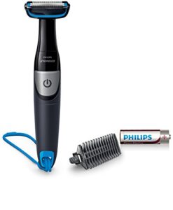 philips norelco bodygroom series 1100, showerproof body hair trimmer and groomer for men, bg1026/60