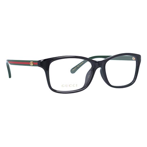 Gucci GG0720OA 006 Eyeglasses Women's Black/Green/Red Optical Frame 54mm