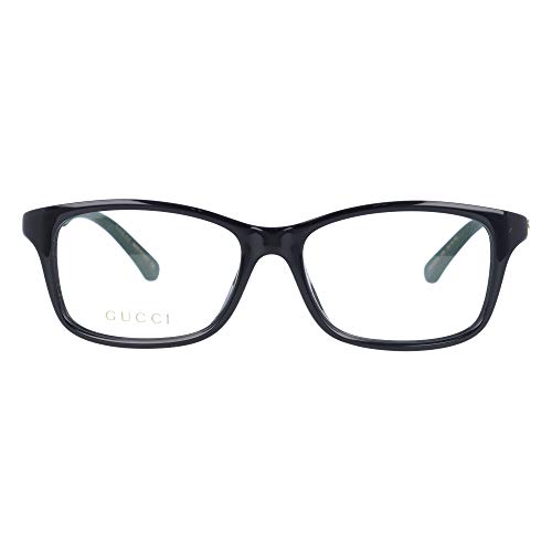 Gucci GG0720OA 006 Eyeglasses Women's Black/Green/Red Optical Frame 54mm