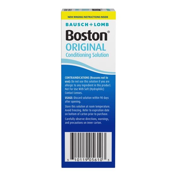 Bausch & Lomb Boston Original Conditioning Solution, 3.5 Oz (Pack of 3)