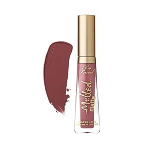 too faced melted matte liquified long wear lipstick, finesse