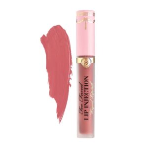 too faced lip injection liquid lipstick – size queen