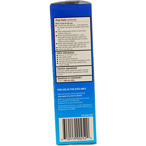 Bausch And Lomb Advanced Eye Relief Wash Protection Accessory BL2520