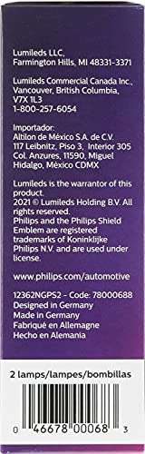 Philips Automotive Lighting H11 NightGuide Platinum Upgrade Headlight Bulb, Pack of 2